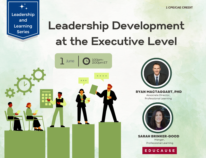 B163: Leadership & Learning: Leadership Development at the Executive ...