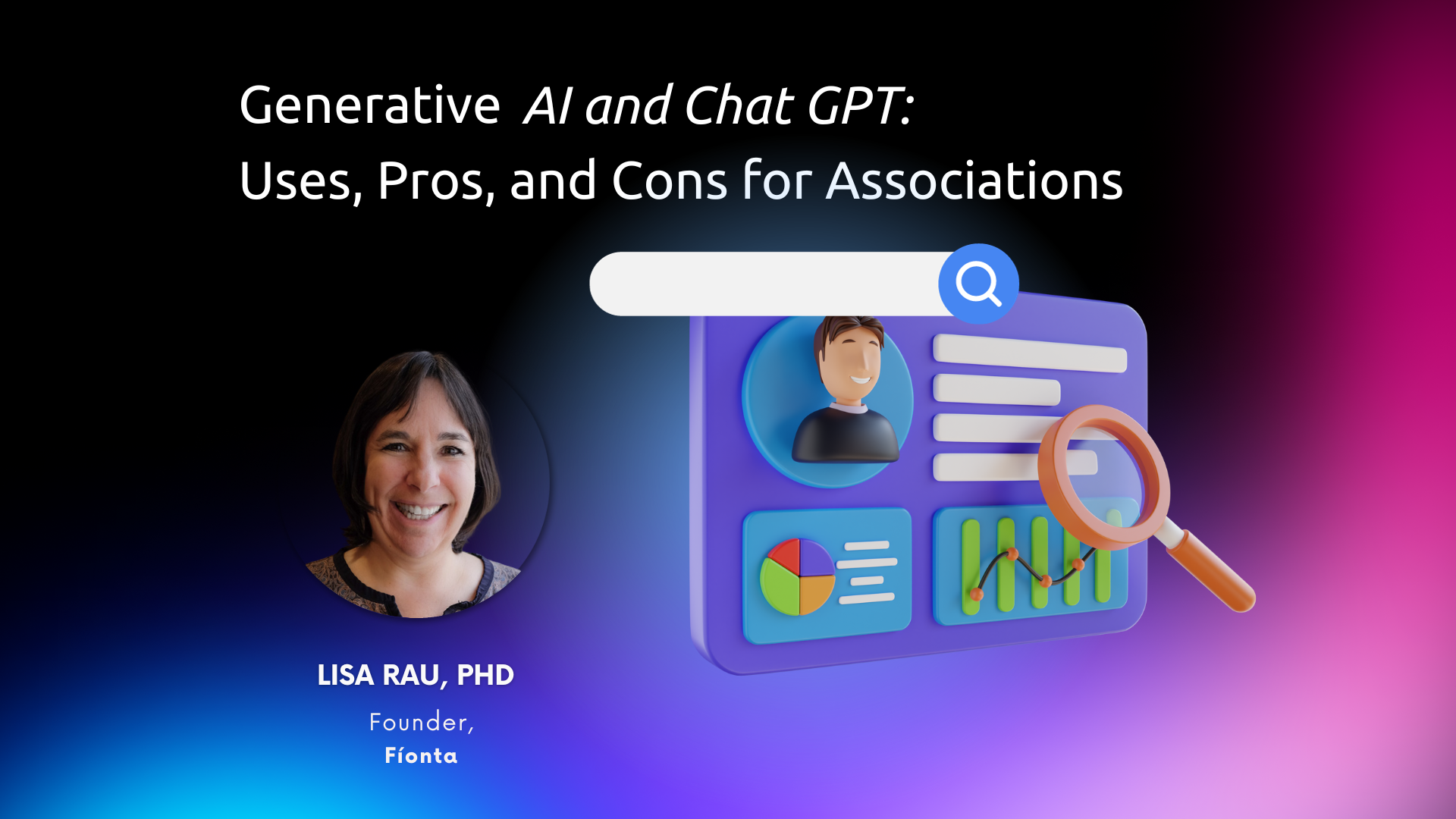 W469: Generative AI and Chat GPT: Uses, Pros, and Cons for Associations ...