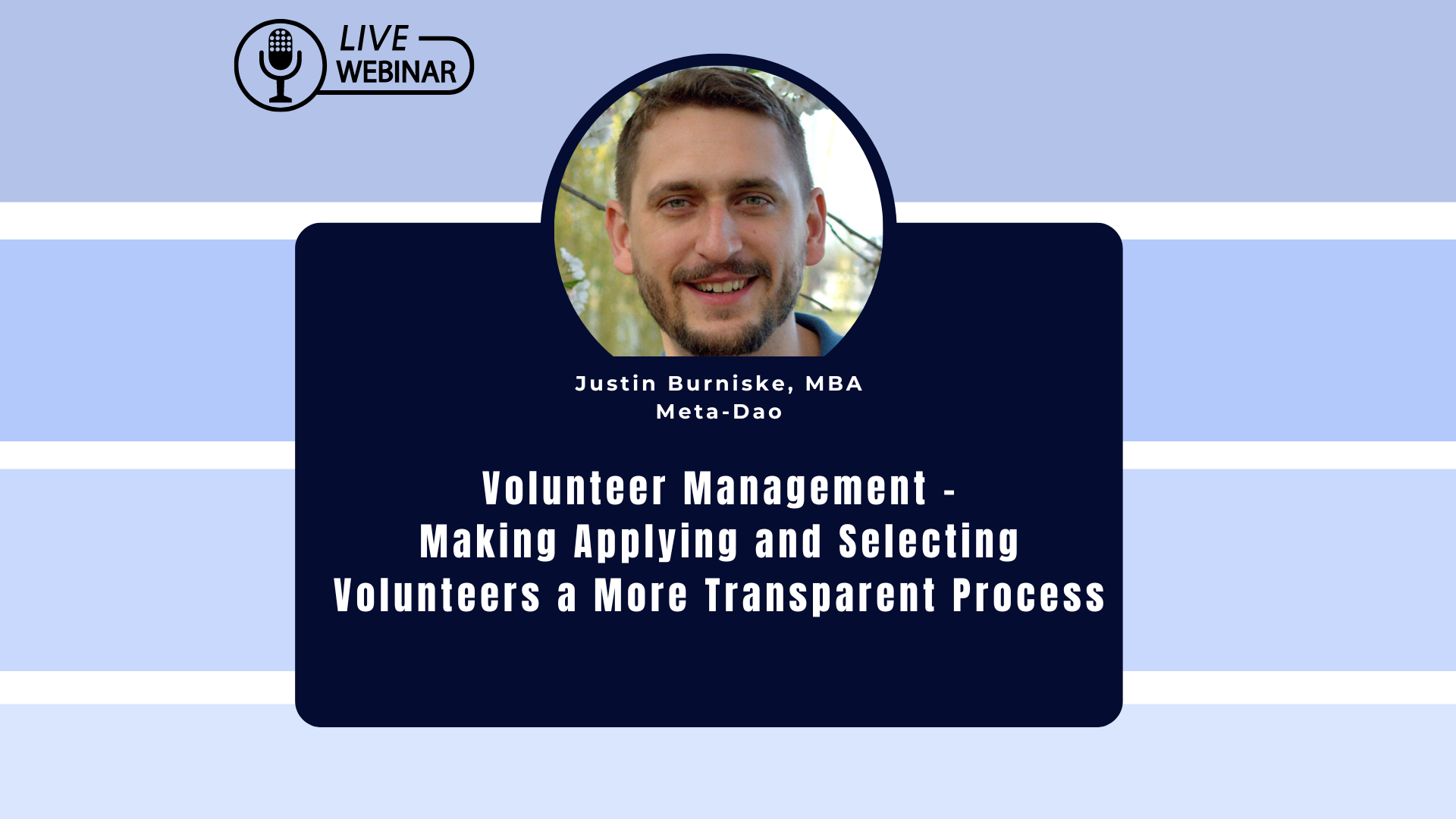 Volunteer Management – Making Applying and Selecting Volunteers a More ...