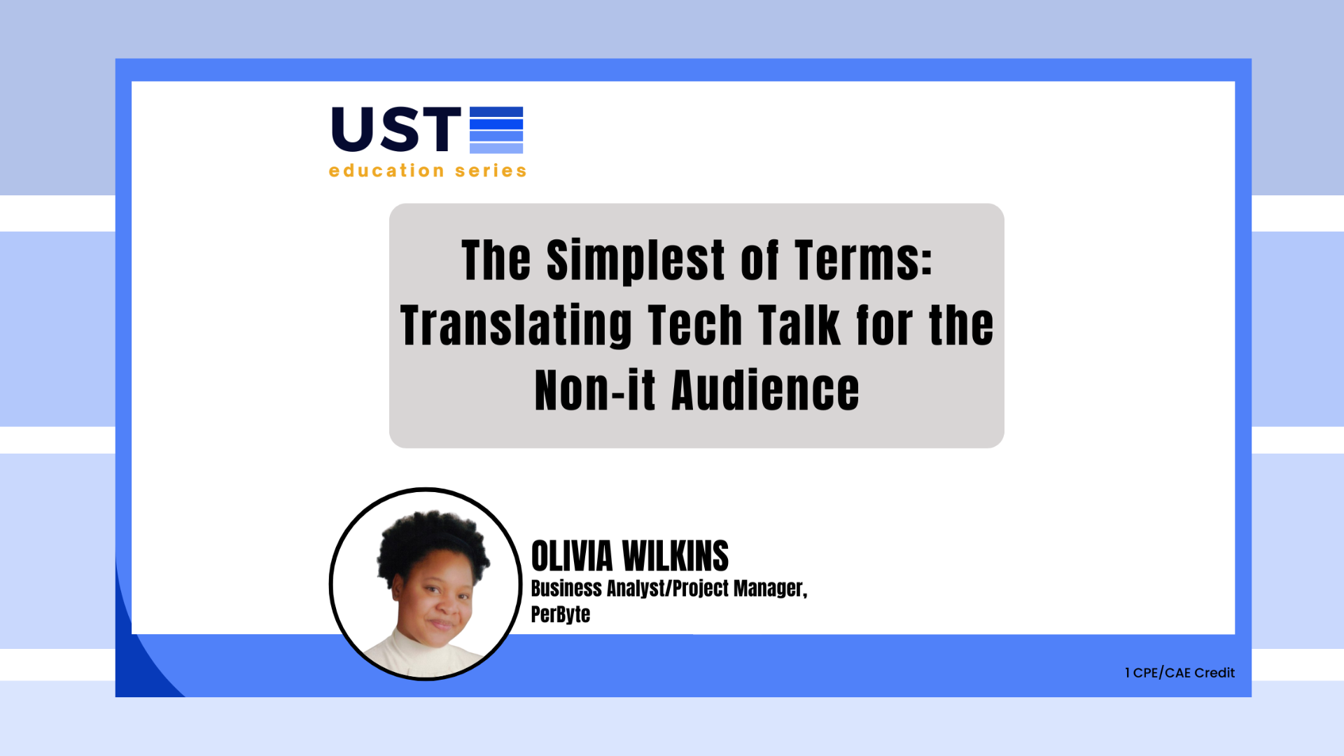 The Simplest of Terms: Translating Tech Talk for the Non-it Audience ...