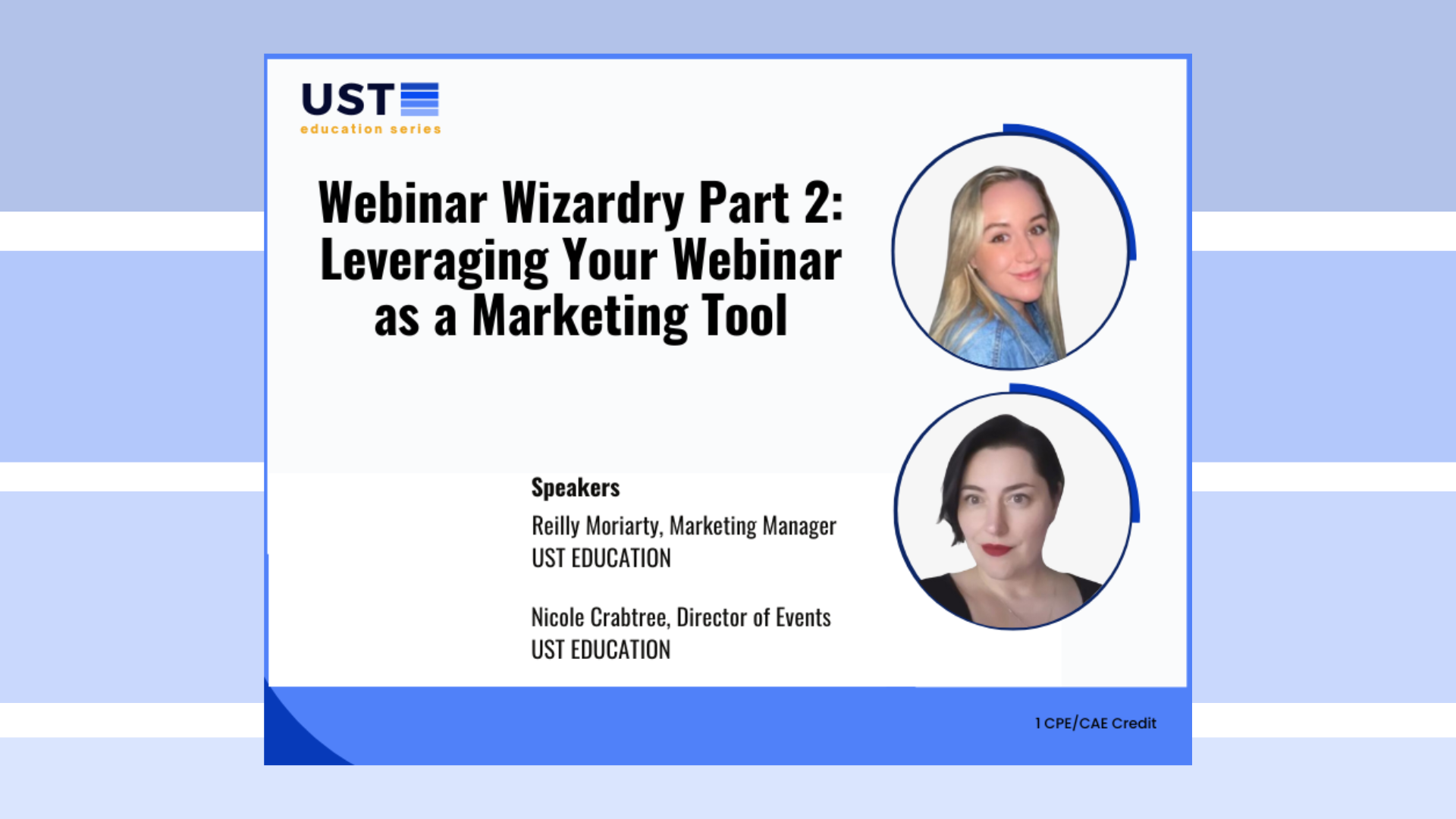 Webinar Wizardry Part 2: Leveraging Your Webinar as a Marketing Tool ...