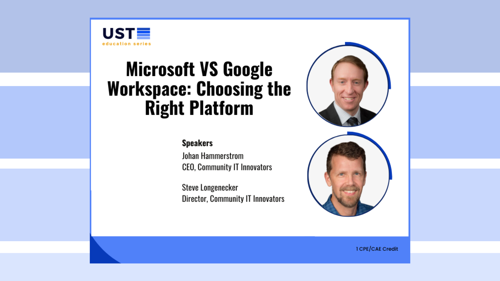 Microsoft VS Google Workspace: Choosing the Right Platform – UST ...