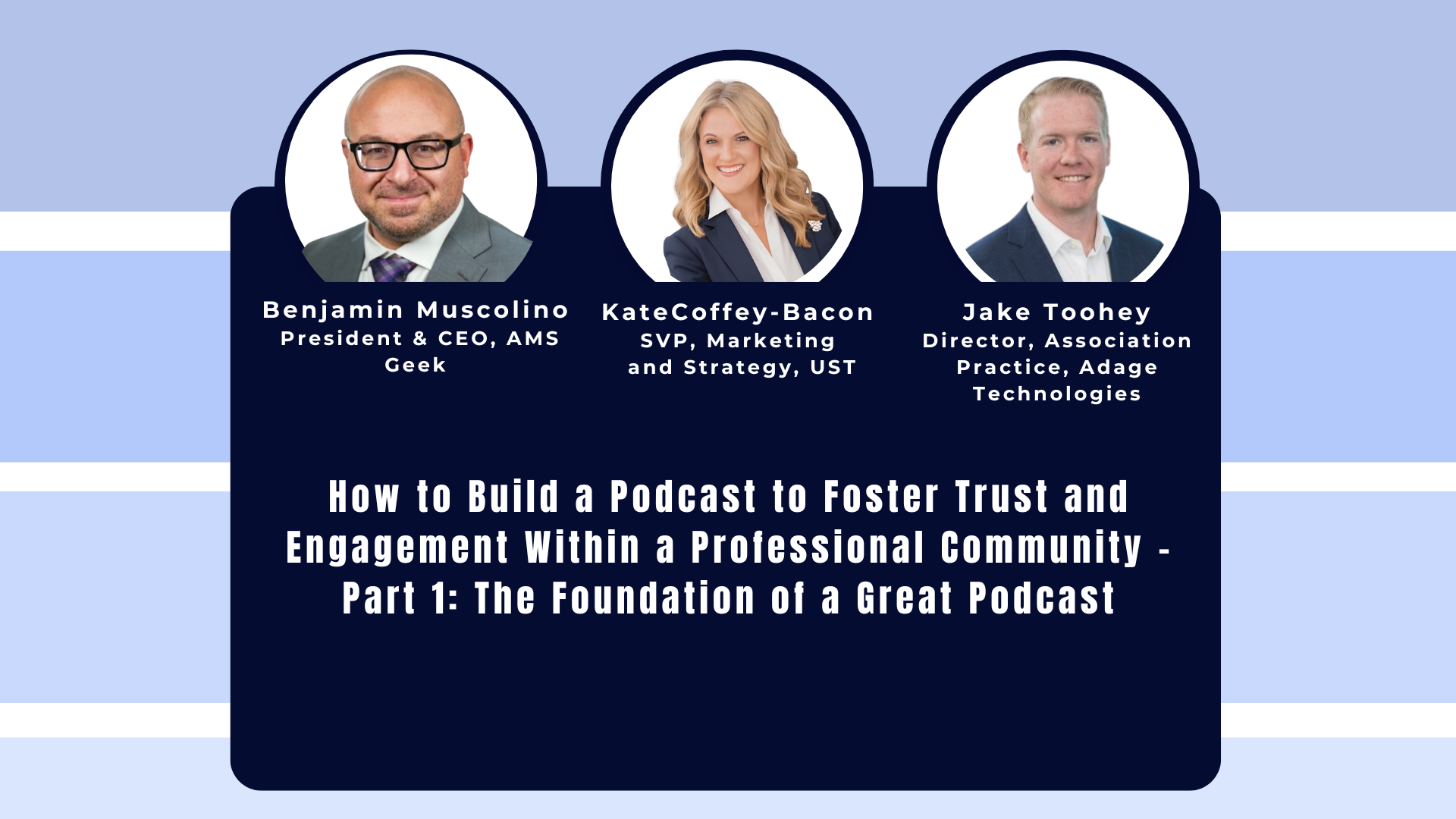 How to Build a Podcast to Foster Trust and Engagement Within a ...
